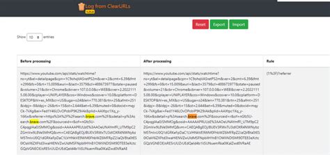 Log From Clearurls Rbravebrowser