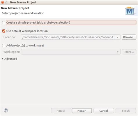 Error Creating New Maven Project In Eclipse Stack Overflow