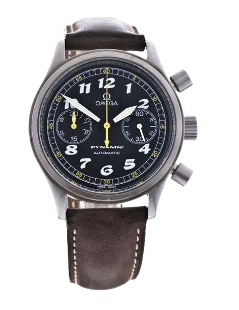 Omega Stainless Steel Dynamic Uni Sex Ref 1750310 Strap Wa