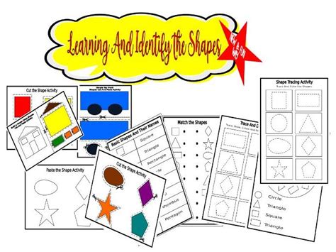 Identifying Basic Shapes With Activities Teaching Resources