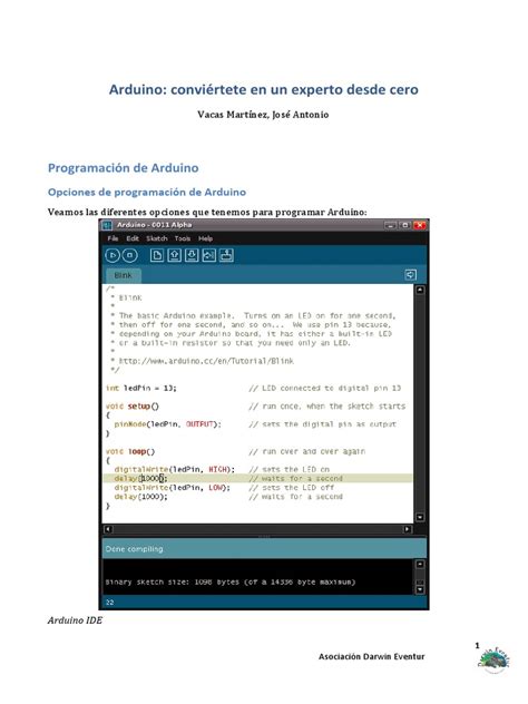 Tema 3 Programación De Arduino Mod Pdf Programa De Computadora