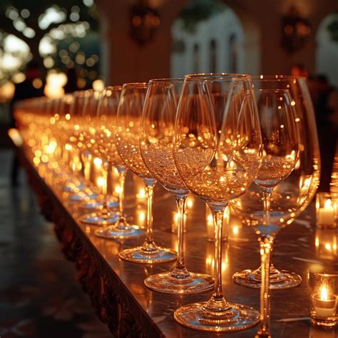 Artistic Wine Glasses Premium Ai Generated Image Artistic Wine Glasses Premium Ai Generated Image