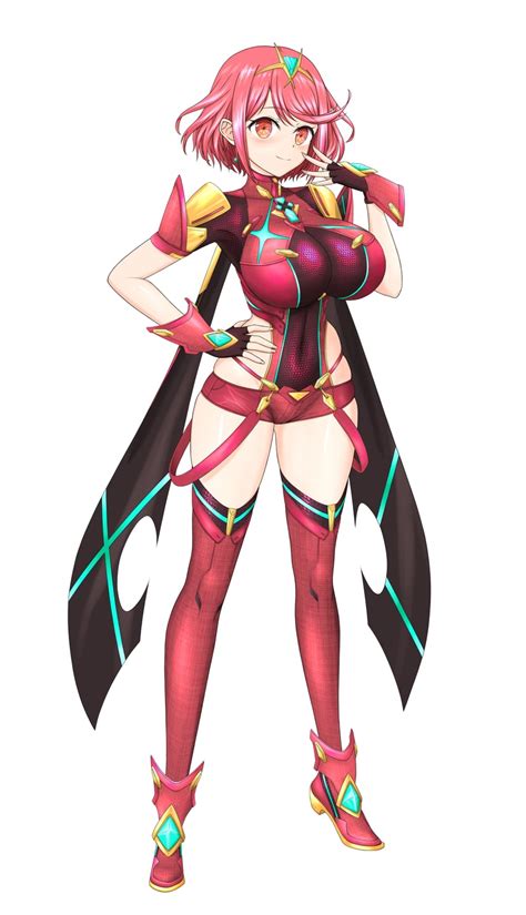 Pyra Xenoblade Chronicles And More Drawn By Feichu Keju Danbooru