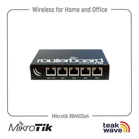 Jual MikroTik RB 450Gx4 RouterBoard 450Gx4