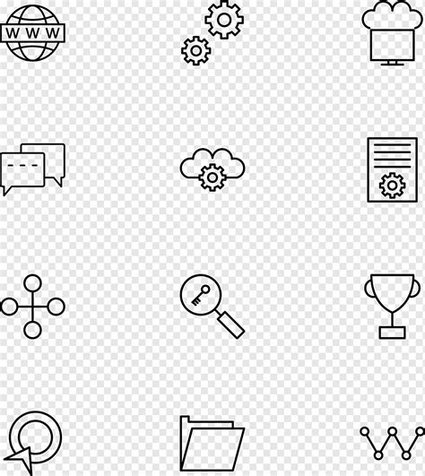 Set Of Seo Search Engine Optimization Icons Png Pngwing