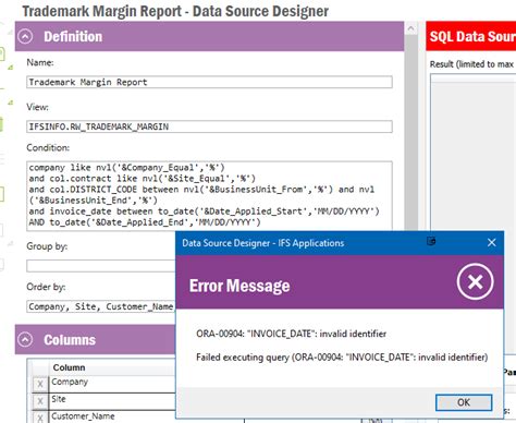 Mapping IAL To Lobby Data Source Designer IFS Community