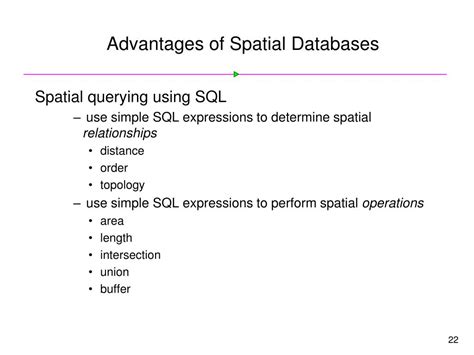 ppt spatial data and geographic spatial databases powerpoint