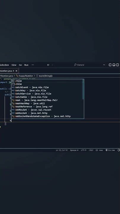 Happy Number Using Java Program Taking Input From User Java Program Codewithavi Youtube