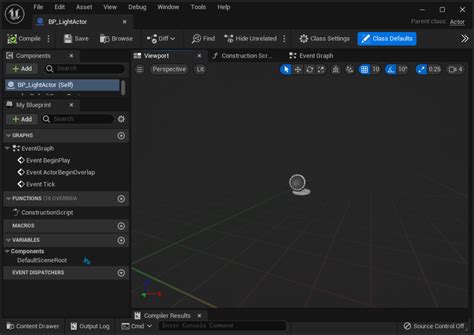 在虚幻引擎中实现灯光闪烁 虚幻引擎 5 4 文档 epic developer community