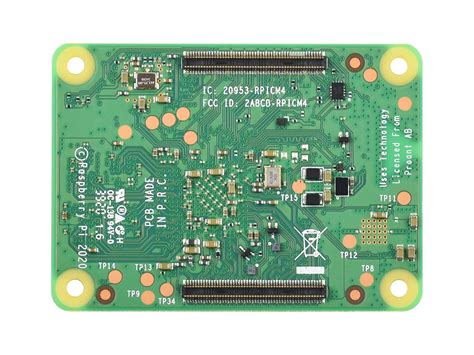 Raspberry Pi Compute Module 4 Options For Ram Emmc Wireless Black