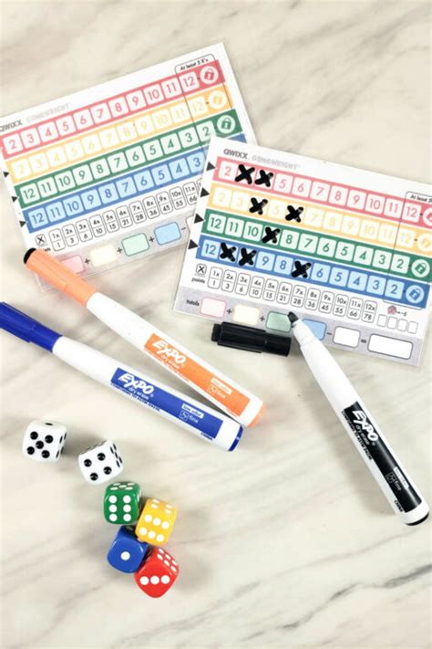 How To Play Qwixx Rules Dice Game Variations A Mom S Take