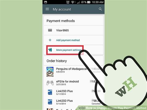 How To Change Google Play Payment Method Steps With Pictures