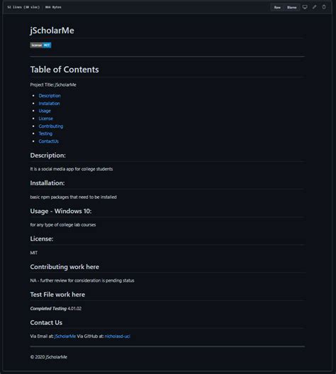 Goodreadmegenerator Every Developer Needs A Good Readmemd File In