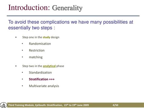 Ppt Stratification Confounding Effect Modification Powerpoint