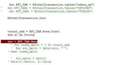 vba how to fetch the data member of object variable in excel macro