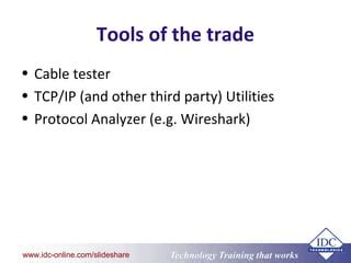Troubleshooting Tips For Data Communications Networking Tcp Ip Ppt Computer Networking