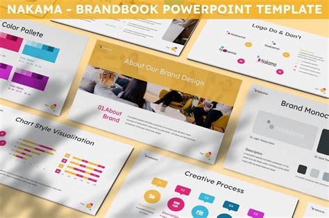 品牌手册ppt模板下载 Nakama Brandbook Powerpoint Template 51ppt模板 国外幻灯片 Keynote模板 免费ppt模板下载