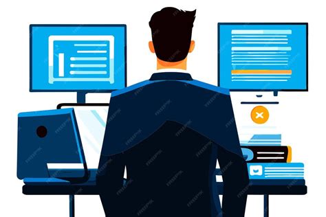 Office Security Measures Vector Illustration Premium Ai Generated Vector