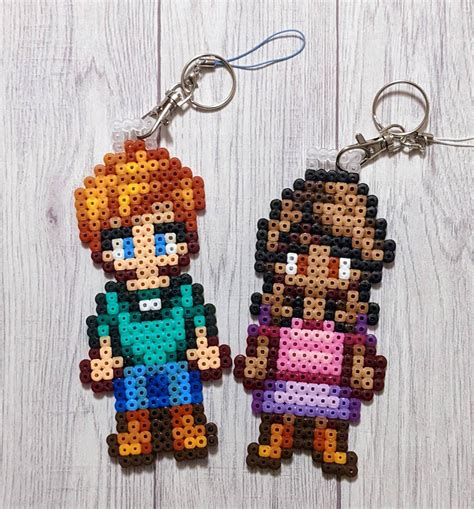 Custom Stardew Valley Character Perler Beads Iron On Beads Gaming