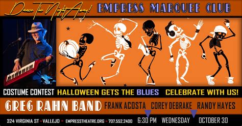 Greg Rahn Band › Empress Theatre Vallejo