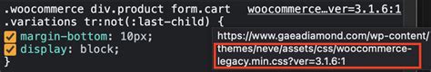 variations form layout in single product is corrupted · issue 3388