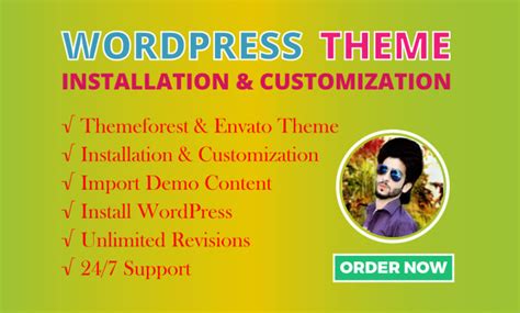 Install And Customize Your Wordpress Themeforest Envato Theme By Yakhyaahmad Fiverr