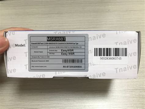 Bluetooth X6bt Card Reader Writer Encoder Card Writer Device