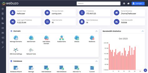 How To Login Webuzo Control Panel As A Client Knowledgebase Article