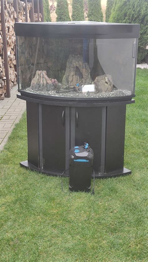 Akwarium 240l z wyposażeniem Gniezno • OLX.pl