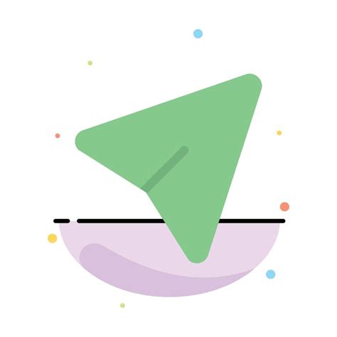 Arrow Pin Mouse Computer Abstract Flat Color Icon Template Vector Art At Vecteezy