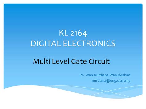 Nand Or Gates Verstudent Pptx Programming Languages Computing