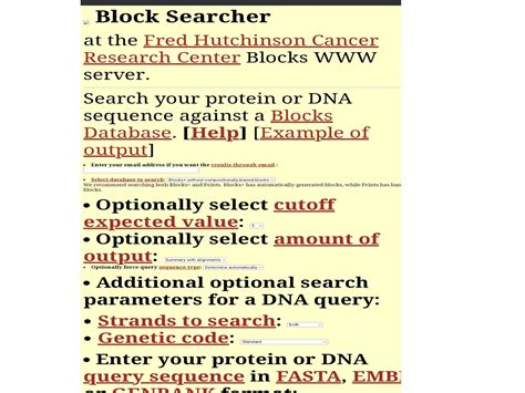 Bioinformatics Biological Databases Data Bases Pptx