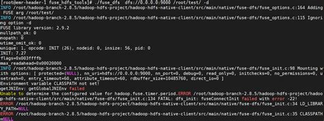 【hadoop】dfs fuse编译使用 hadoop hdfs fuse csdn博客