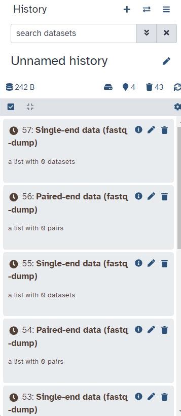 0 results when extracting reads in fastq format from ncbi sra
