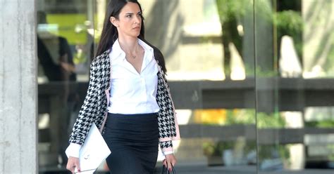 Irina Borović Advokatica Oca Maloletnika Koji Je Ubio 9 Osoba Stigla U Tužilaštvo Telegraf Rs