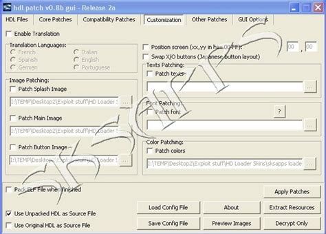 SKS Apps HDL Patching Tutorial