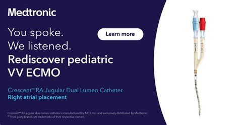 Medtronic Cardiac And Vascular On Linkedin Crescent Ra Jugular Dual