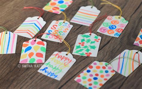 Watercolor T Tags That Are Easy To Make Smiling Colors