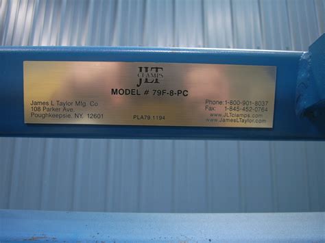 JLT Model 79F 8 PC Panel Clamp The Machine Market