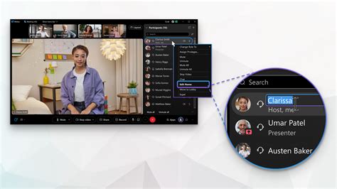 Webex Meetings How To Edit Names In Meetings And Webinars