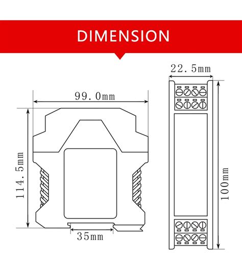 analog dc 0 5v input 4 20ma output 2 in 2 out signal isolators glg safe