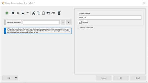 My Message Type User Parameter Does Not Appear In My Fme Server Workspace After Publishing