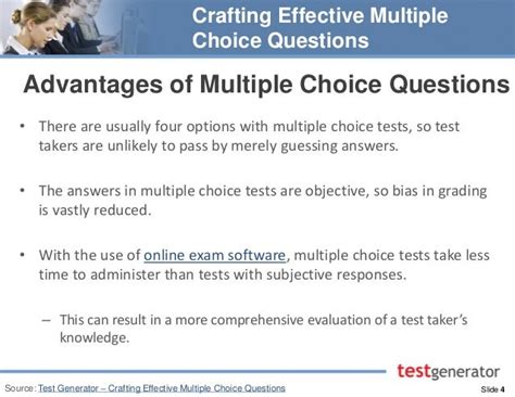 Crafting Effective Multiple Choice Questions