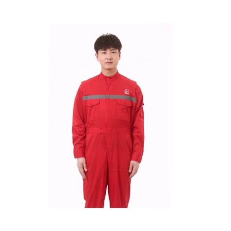 Professional Flag Red Anti Static Uniform Coveralls Suit High Quality