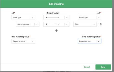 how to set the request type using visual mode in exala