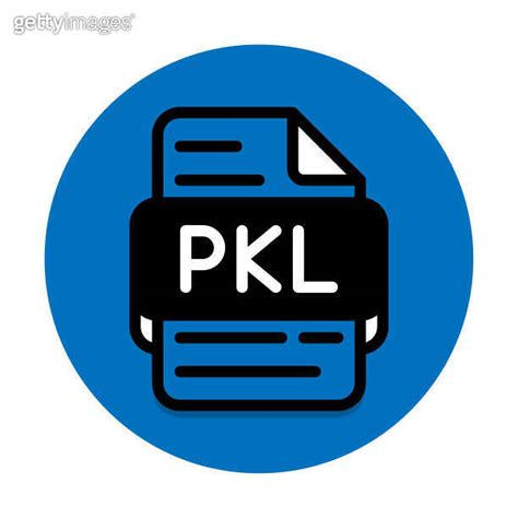 pkl document file type icon format files and extension icons in black