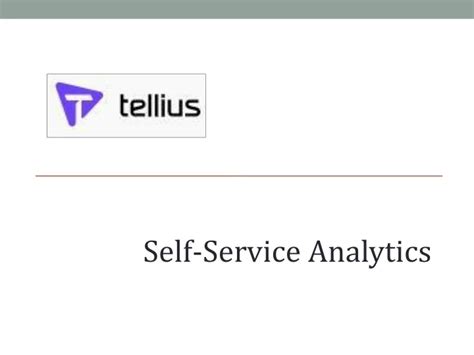 Ppt Empowering Data Driven Decisions Unveiling The Self Service