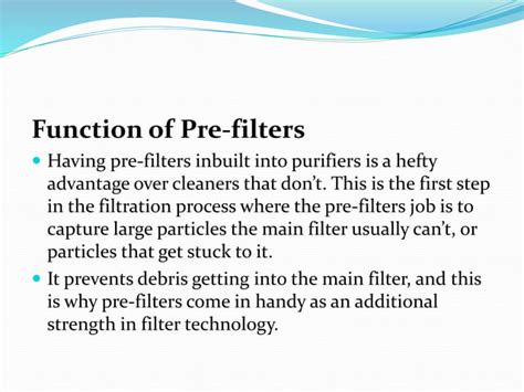 Air Filteration Using Hepa Filters Pptx