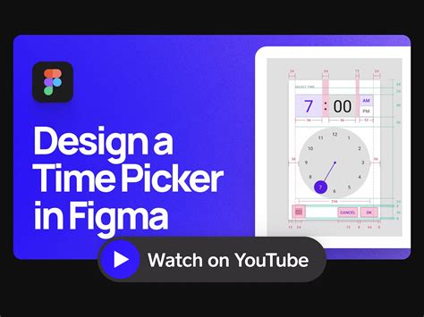 How To Design Time Picker Components Youtube Tutorial By Soren