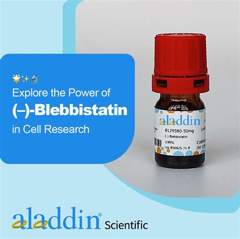 Aladdin Scientifics Blebbistatin Unlock Cellular Dynamics With
